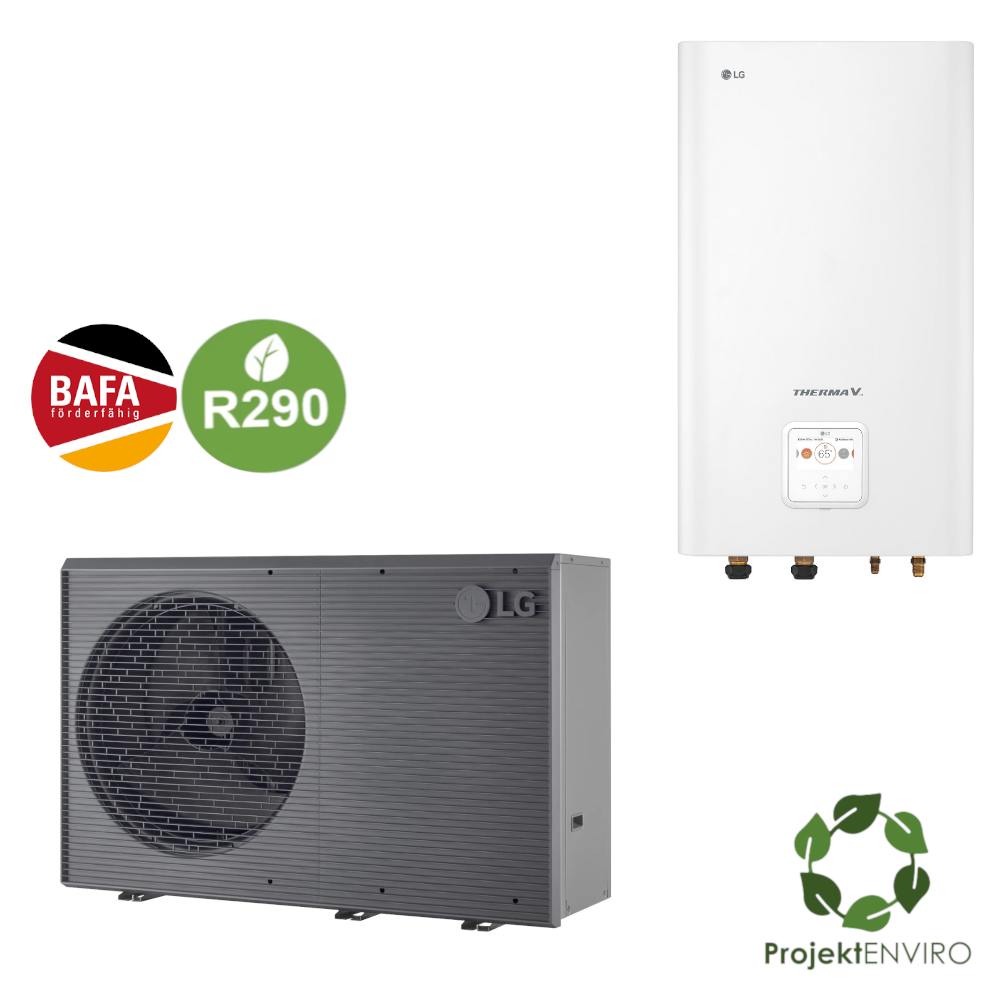 LG Therma V R290, 16kW, HM163HFX.UB60 + HN1639HC.NK0, 9.634,95